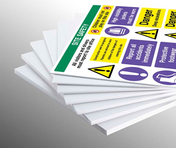 5mm Hard Foamex Board - Waterproof, Durable PVC Signage