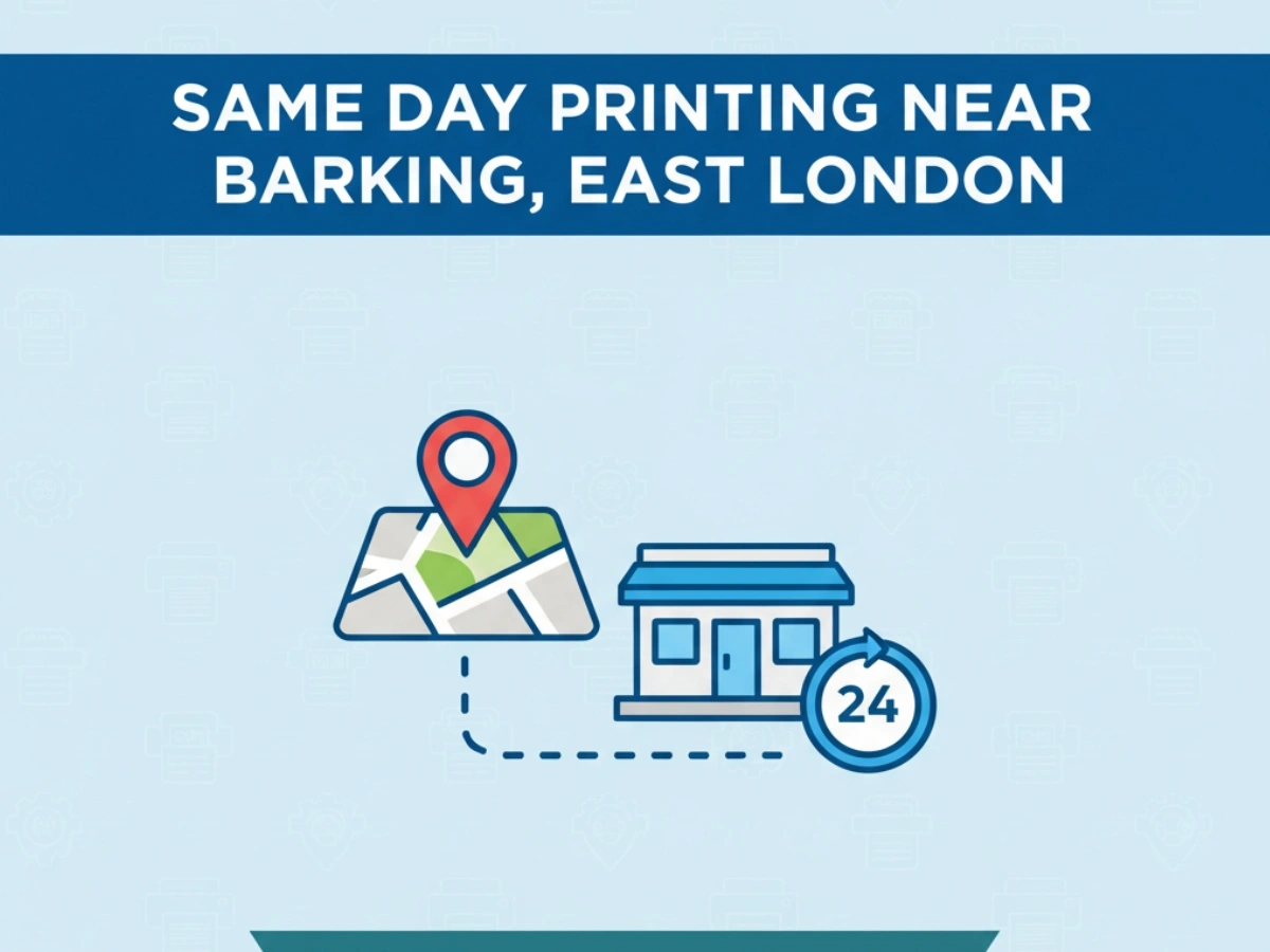 Same Day Printing near Barking, East London